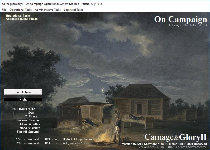 On Campaign System Description