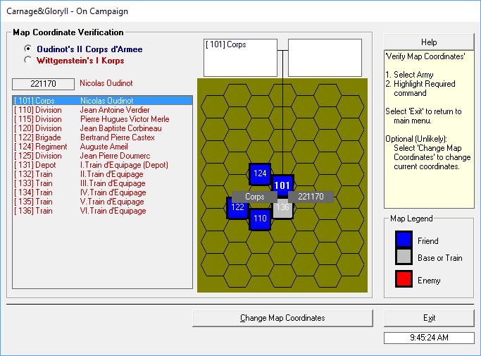 On Campaign System Description