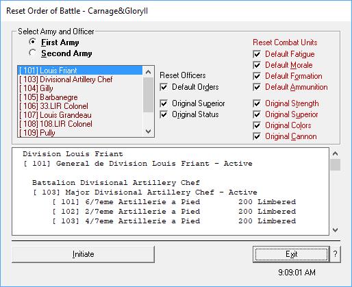 Tactical System Description